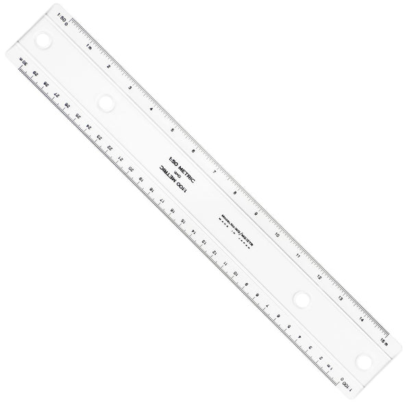 MG12TR Drafting Machine Ruler, 1:50,100. Length: 300mm – Mathomat ...