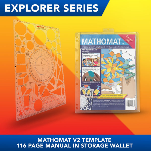 Mathomat V2 Template(Explorer Pack) – Mathomat geometry drawing template
