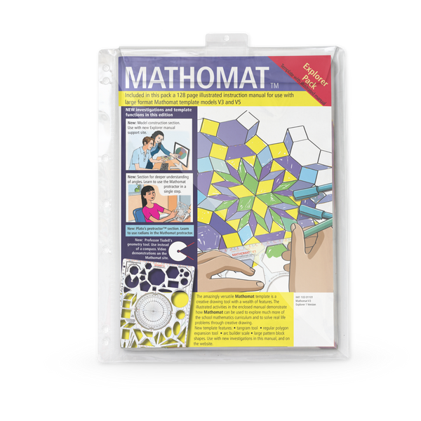 Mathomat V3 Geometry Template(Explorer Pack) With 128 page illustrated ...